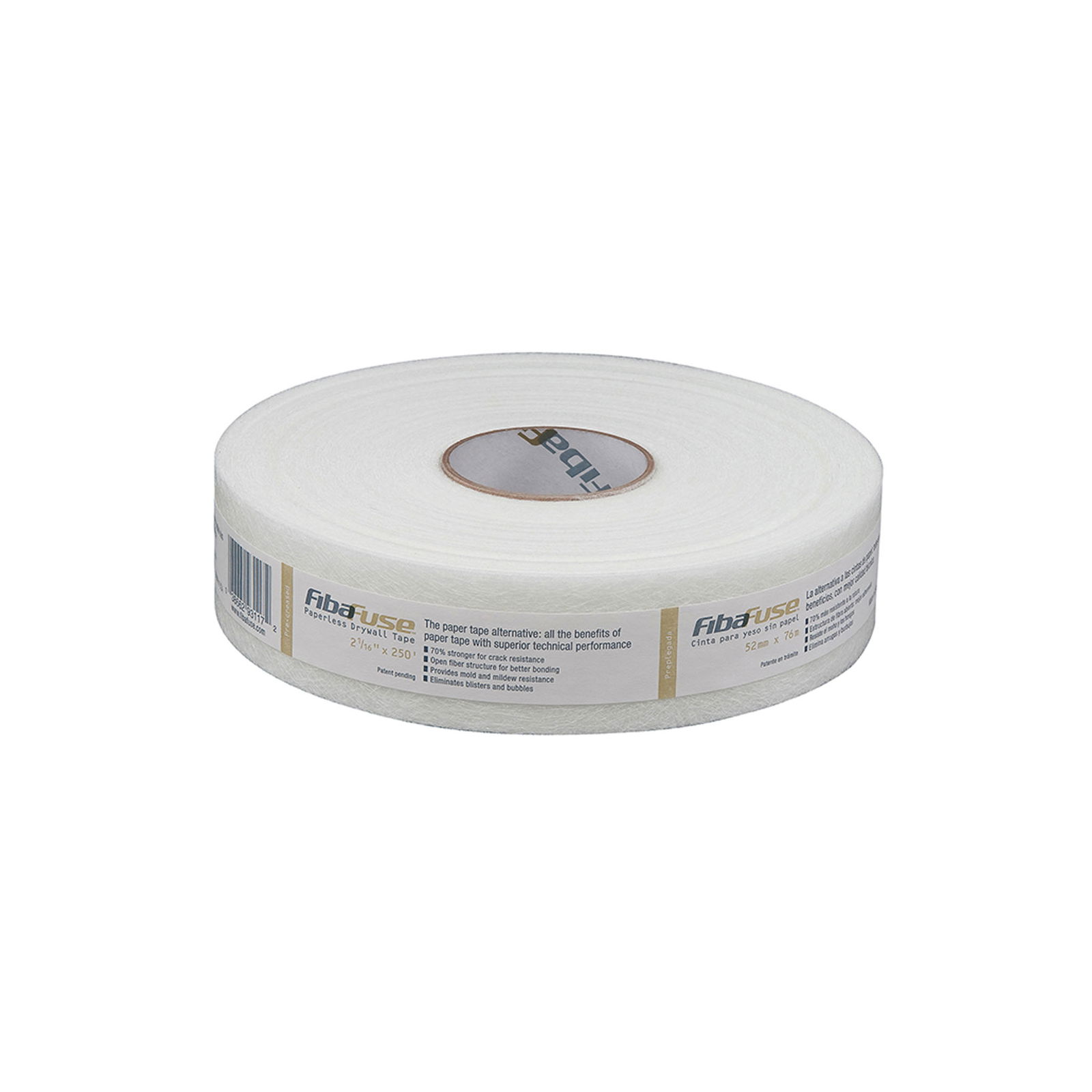 Buy FibaFuse Paperless Joint Tape 52mm x 76m Roll online - I