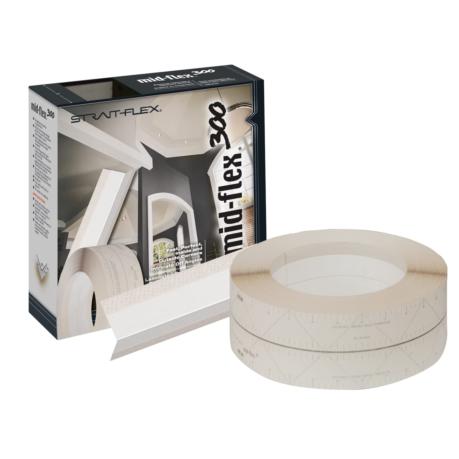 Buy Strait-Flex Laminated Corner Tape - Medium 76mm x 30.5m