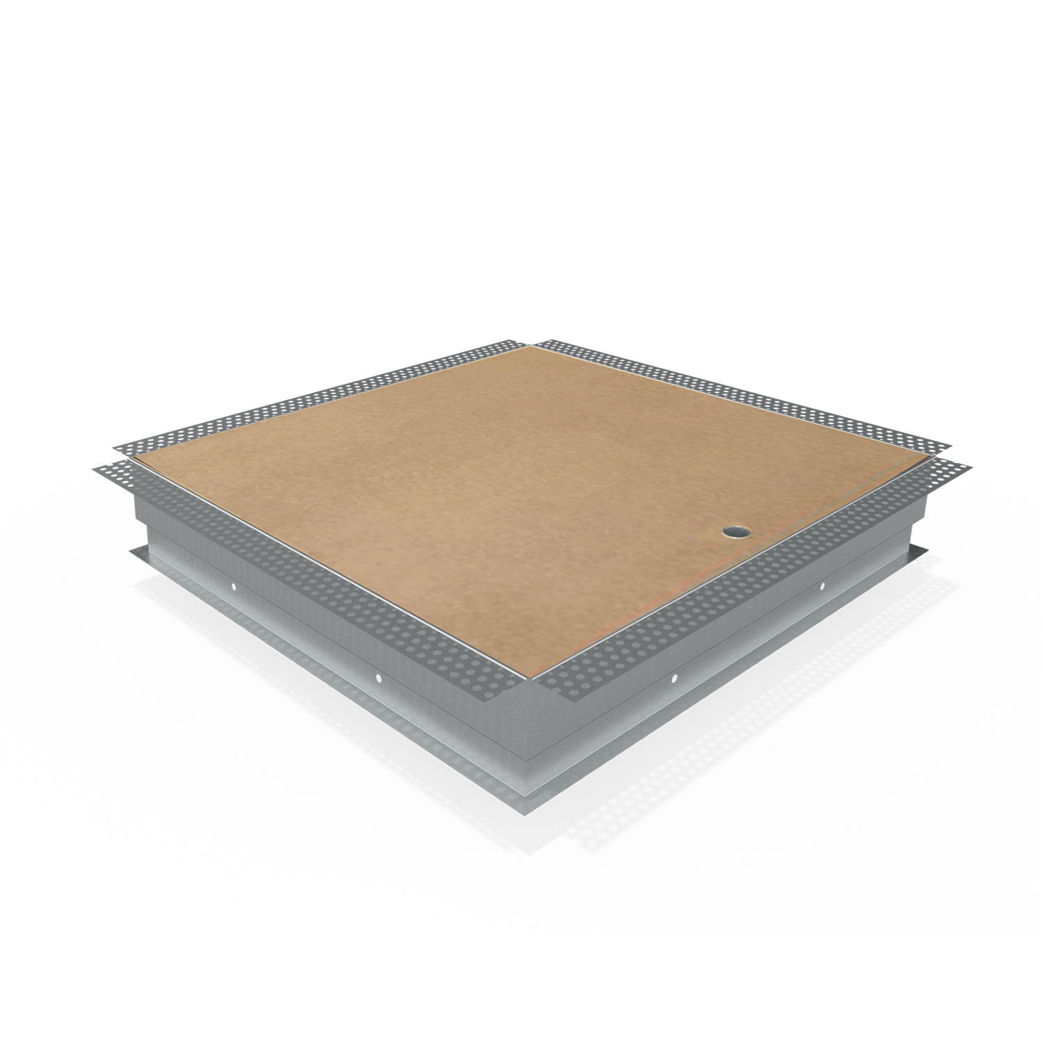 Fire Rated Access Panel 450mm MDF Door Set Bead Edge Budget Lock - 2 ...